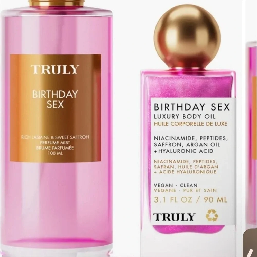TRULY | Bath & Body | Truly New Birthday Sex Luxury Body Oil Perfume ...